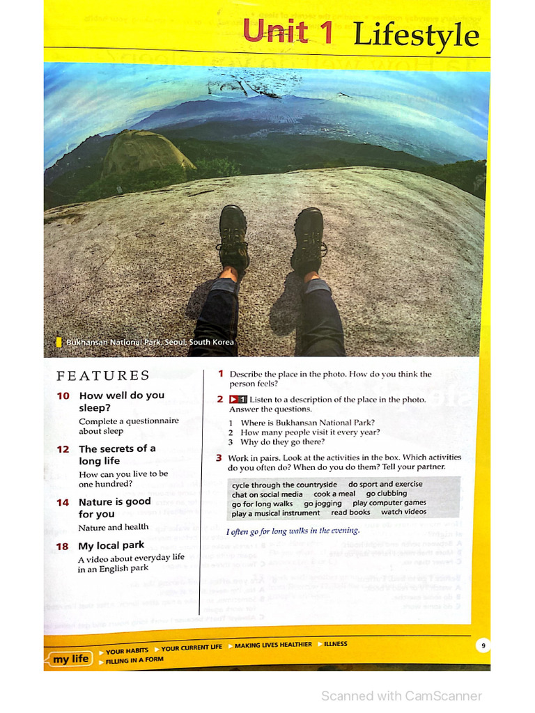 Unit 1-Lifestyle | PDF