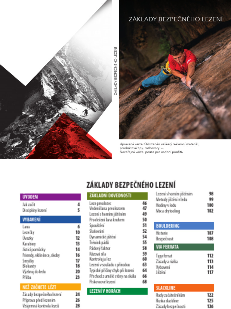 Zaklady Bezpecneho Lezeni | PDF