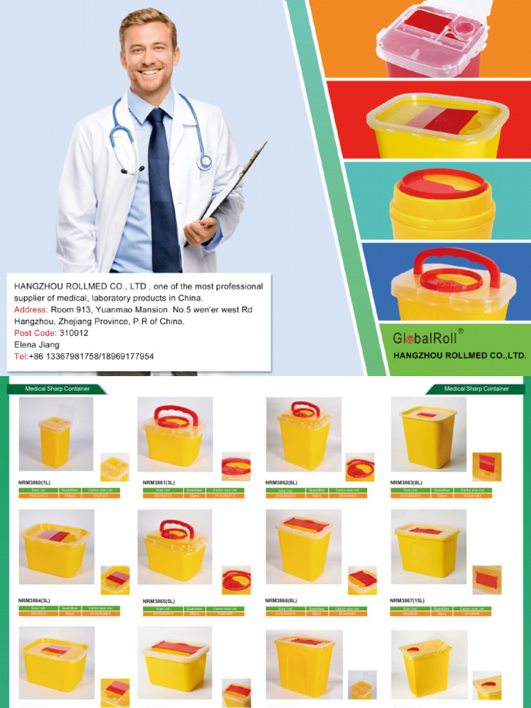 Medical Waste Container Specs | PDF