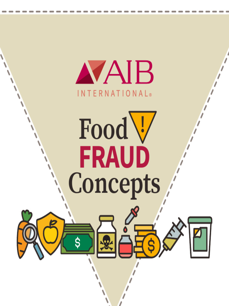 Food Fraud Concepts - AIB | PDF