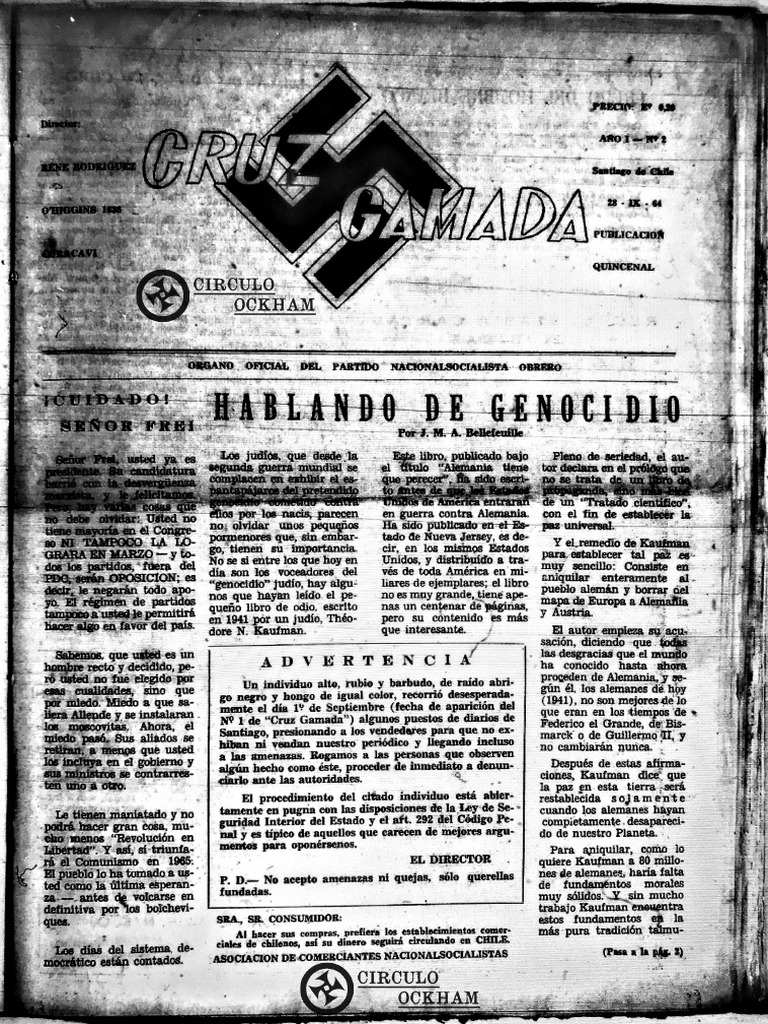 Cruz Gamada Ano 1. Nro. 2. 1964 | PDF