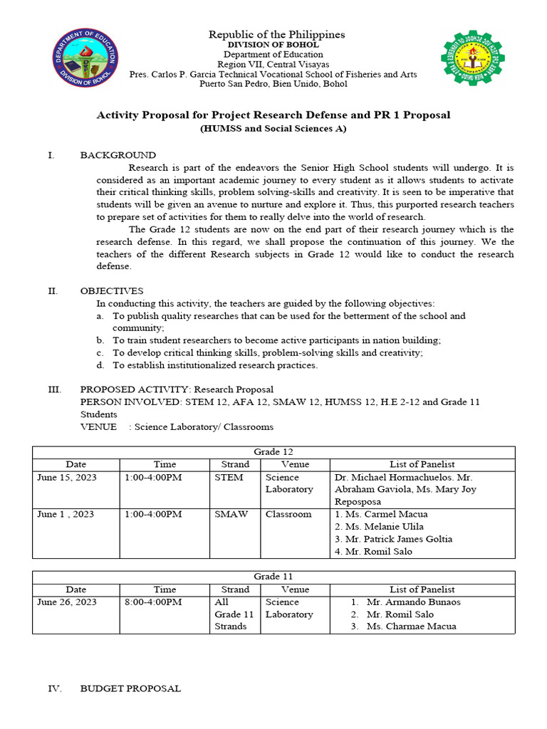 Activity Proposal PR1, PR2 and Stem Defense | PDF | Intelligence | Learning
