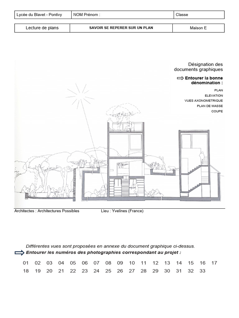 Lecture de plans : se repérer efficacement | PDF