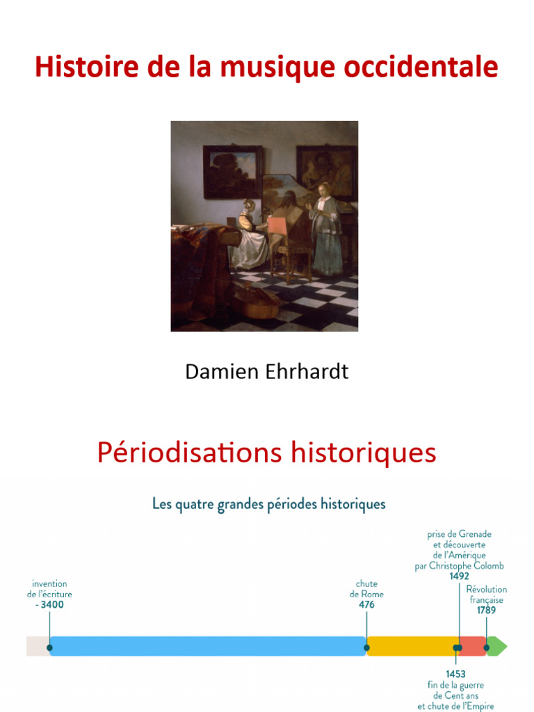 Histoire de La Musique Occidentale | PDF | Musicologie
