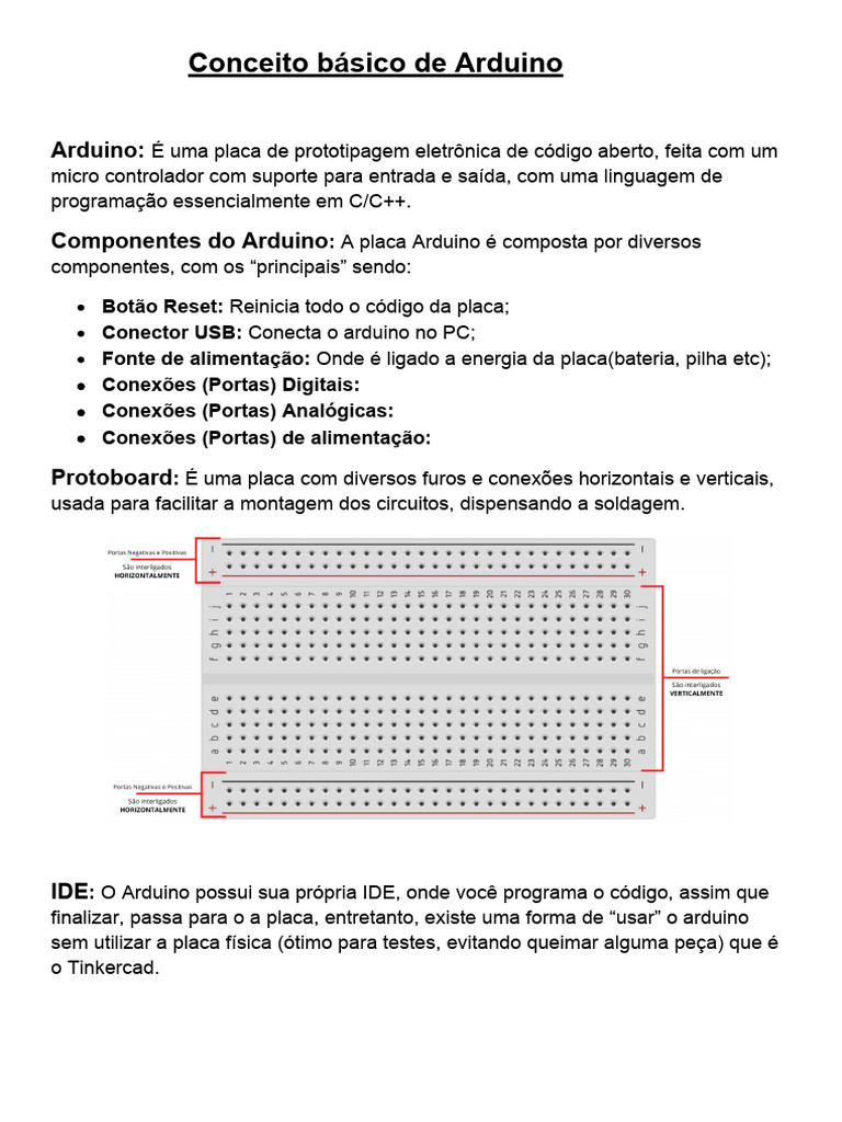 Arduino Basico | PDF