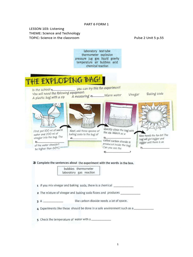 Part 6 Form 1 | PDF | Essays | Avatar (2009 Film)