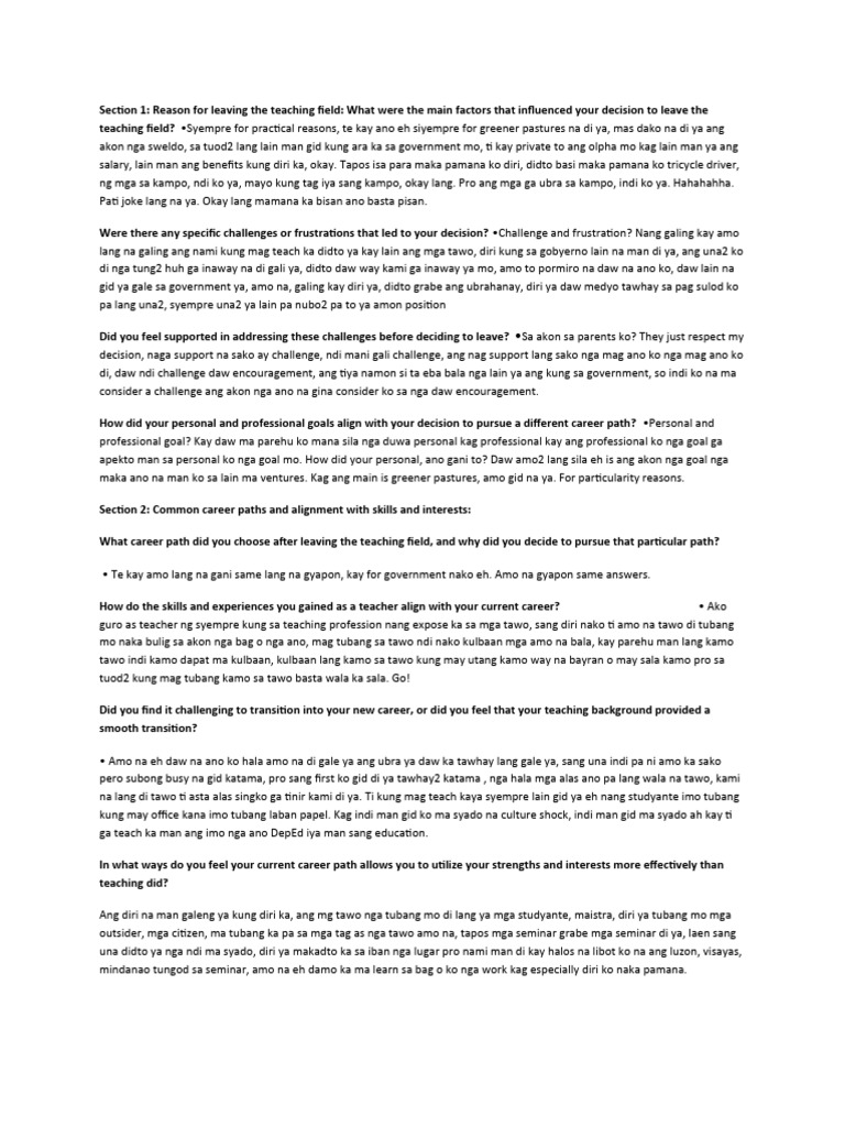 Transcribed Respondent 2 | PDF