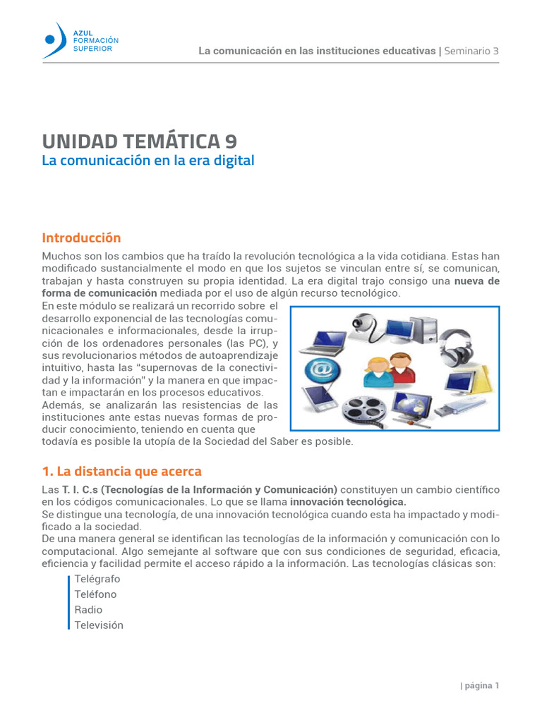 Unidad Tematica 9ok | PDF | Hipertexto | Enseñando