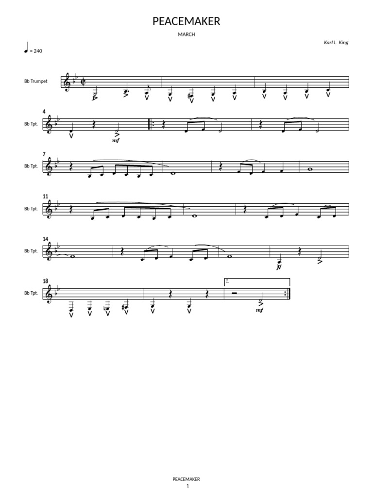 Peacemaker Low Version | PDF