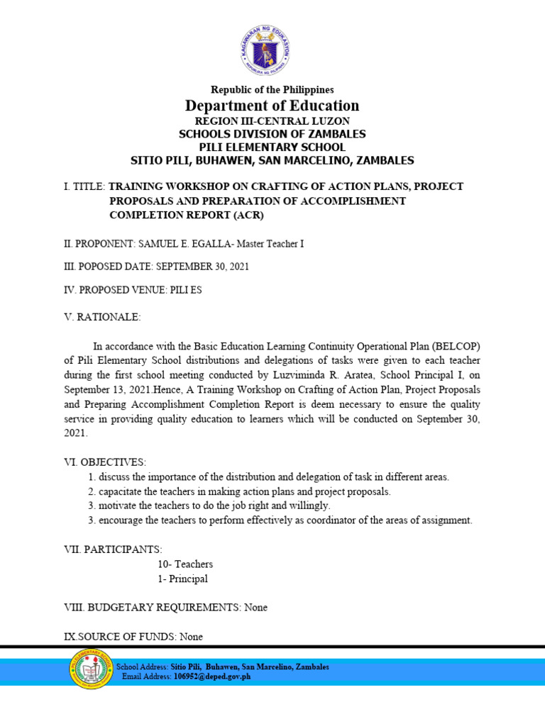 Crafting of Project Proposal | Download Free PDF | Learning