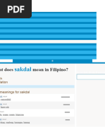 English Translations of "Punit" | PDF | Tagalog Language | English Language