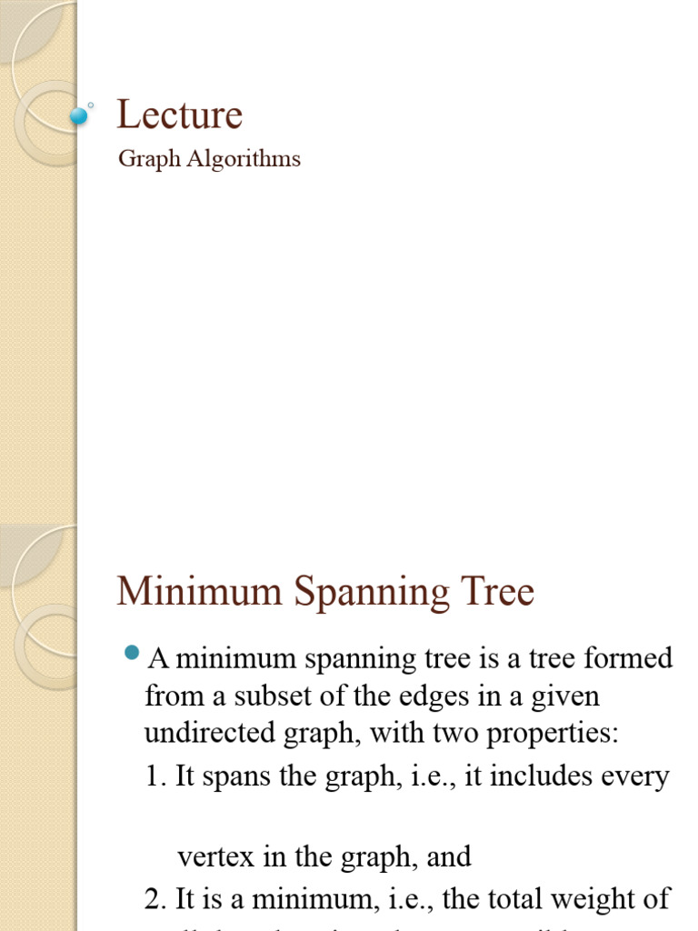Boruvka's Algorithm for MST | PDF | Mathematical Concepts | Combinatorics