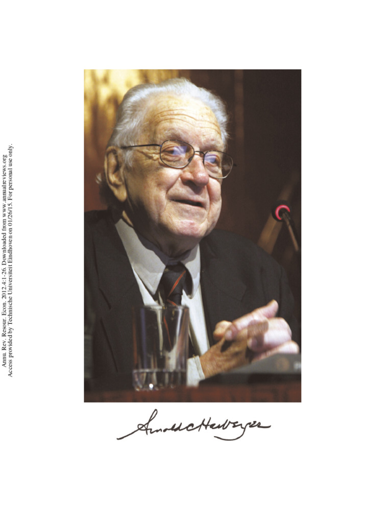 A Conversation With Arnold Harberger | PDF | Demand | Elasticity ...