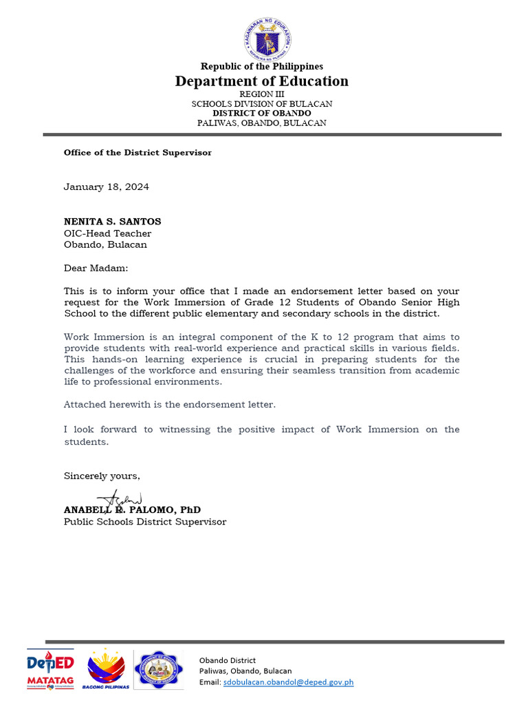 Letter Immersion | PDF | Cognition | Behavior Modification