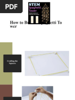 Spaghetti Tower Building Activity Guide | PDF
