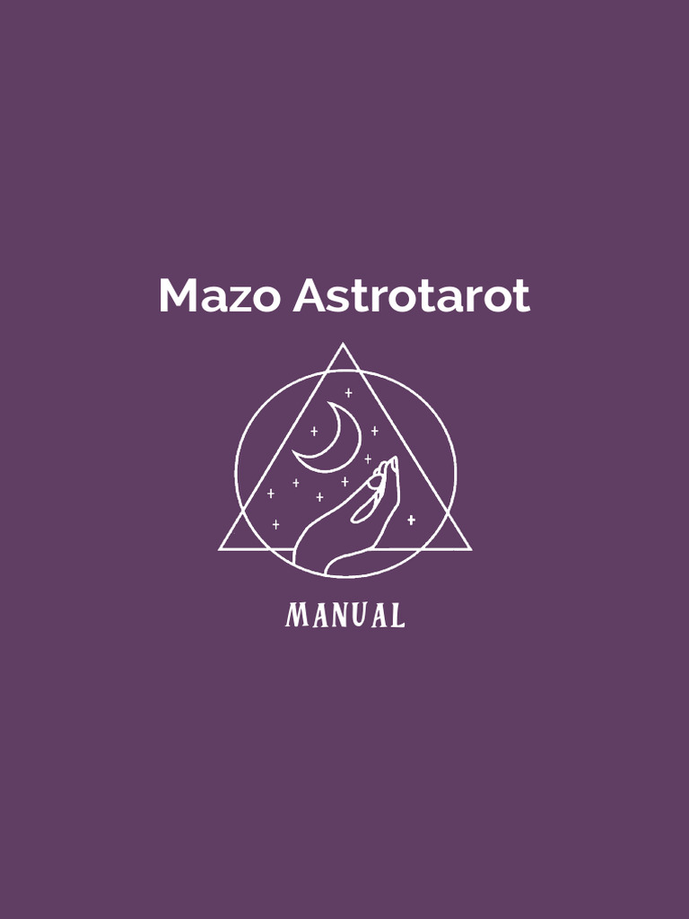 Manual Astrotarot Con Indice | PDF | Valor | Tarot
