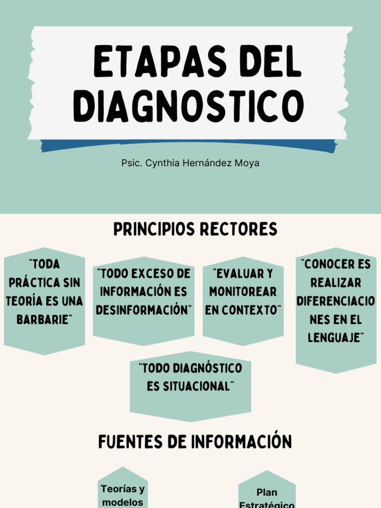 etapas del diagnostico-4 | PDF | Business | Información