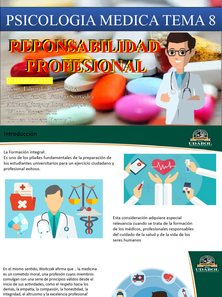 EXPOSICION TEMA 8 | PDF | Aprendizaje | Medicina