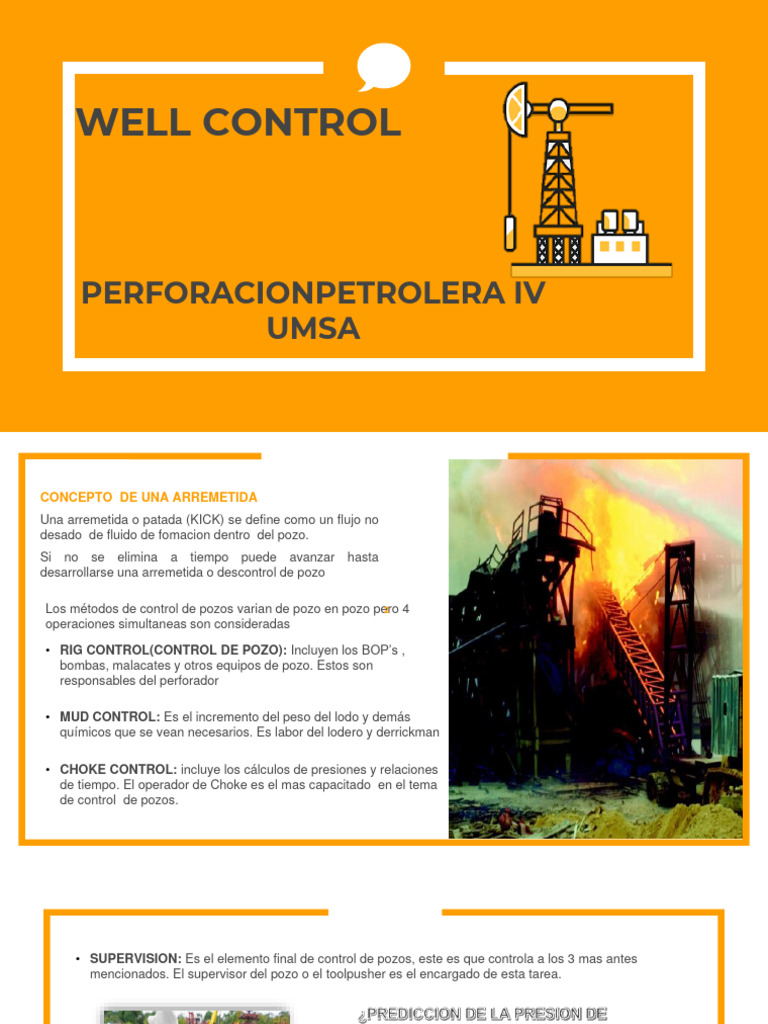 Capitulo Well Control | PDF | Gases | Física Aplicada e Interdisciplinaria
