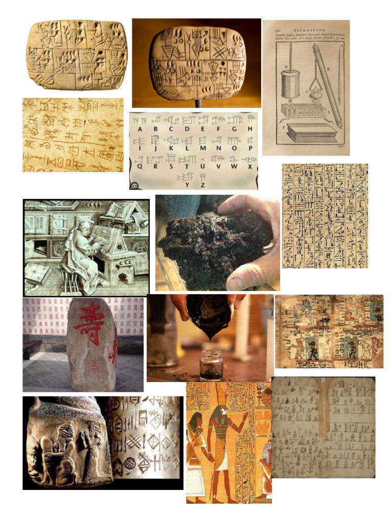 COLLAGE DE LA PRIMERA ESCRITURA | PDF