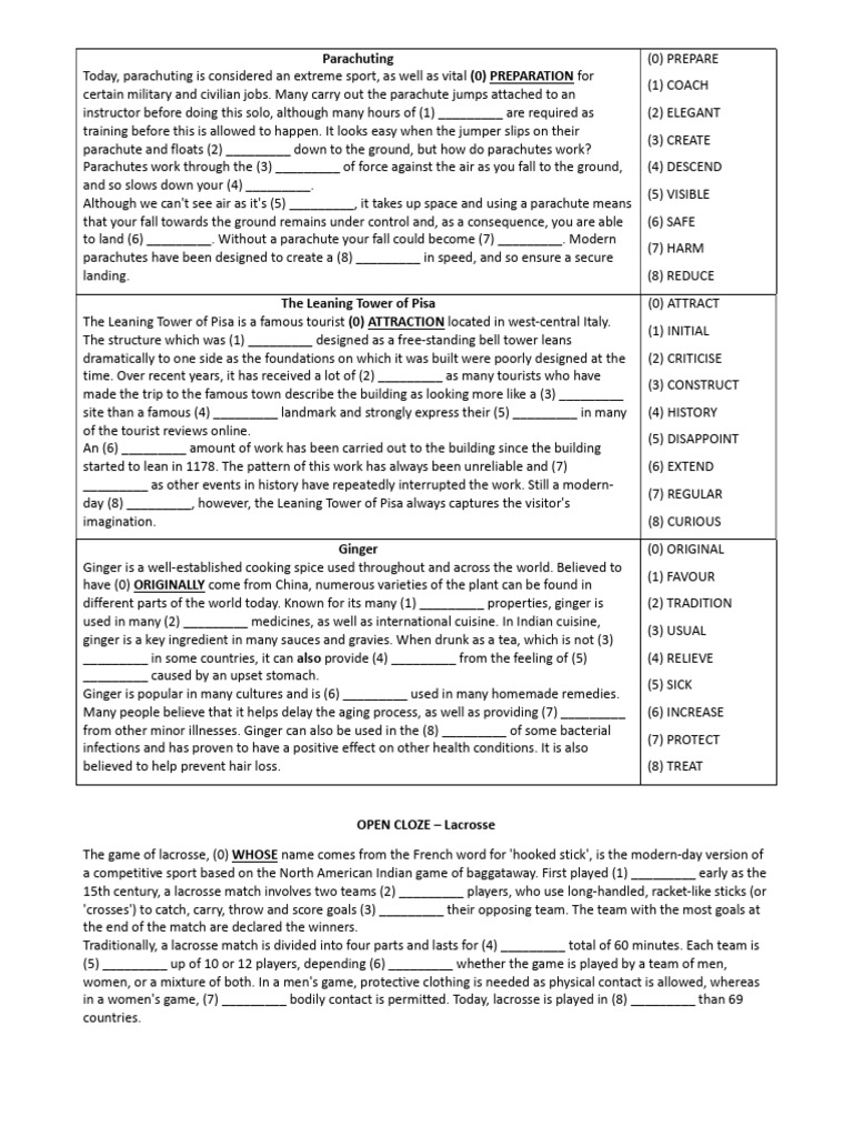 B2 Exercises | PDF | Christopher Columbus | Ginger