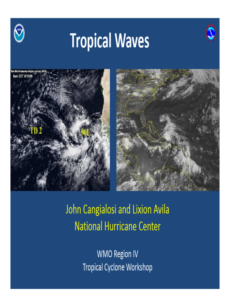 Understanding Tropical Waves and Cyclones | PDF | Tropical Cyclones | Rain