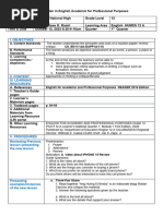 DLL Eapp 2nd Quarter Week 1 | PDF