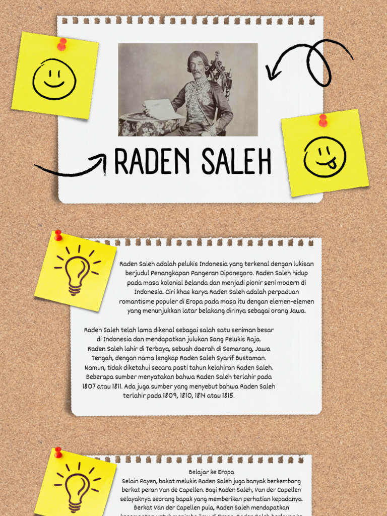 Lukisan Raden Saleh: Penangkapan Diponegoro | PDF | Seni