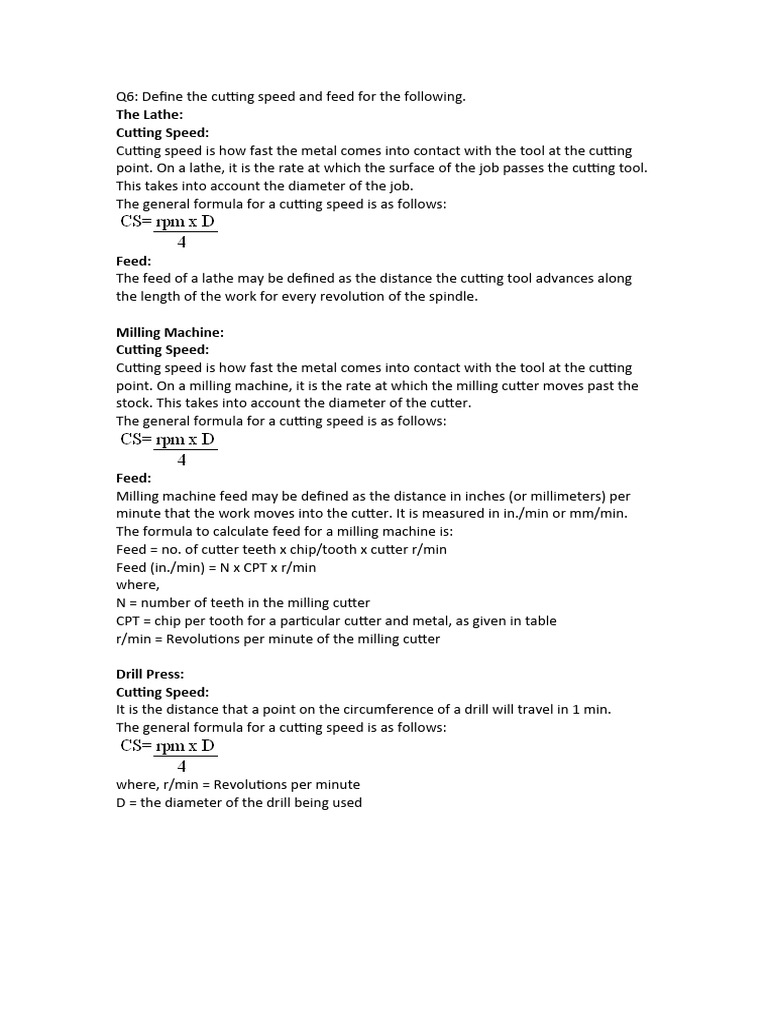 Lathe machine questions | PDF