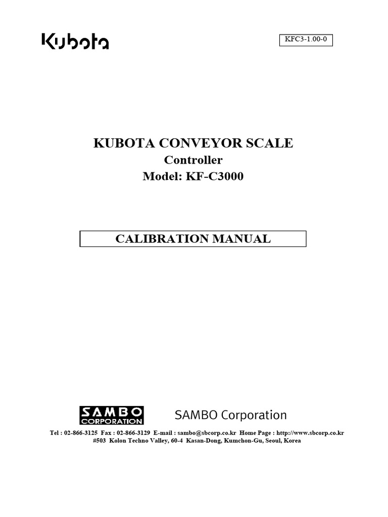 kfc3000 | PDF | Parameter (Computer Programming) | Computing