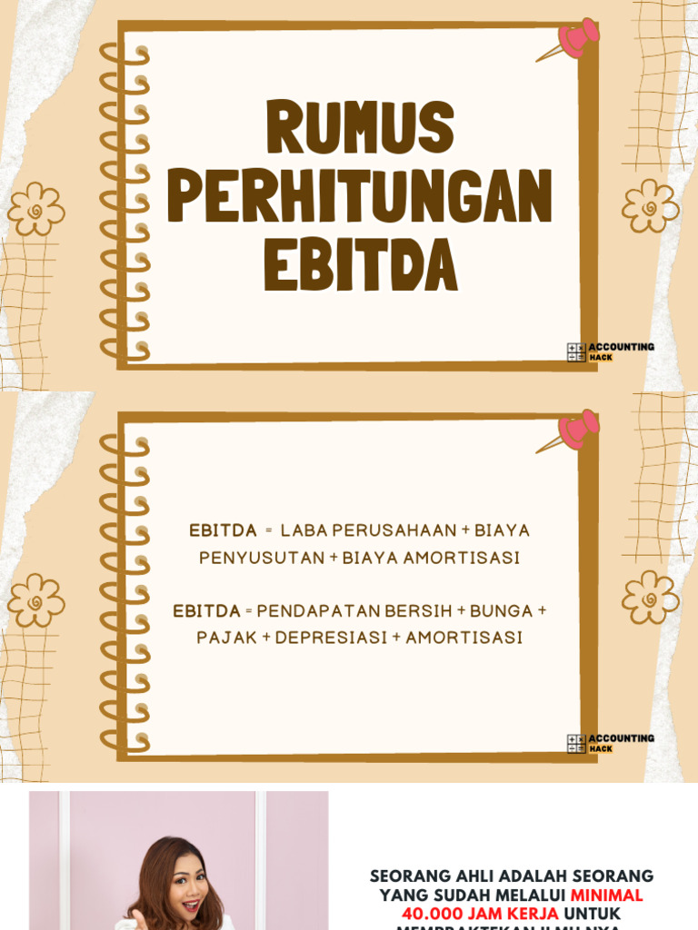 Rumus dan Perhitungan EBITDA | PDF | Bisnis