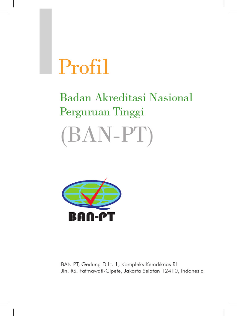 Adocpub - Profil Ban PT Ban PT Badan Akreditasi Nasional Per - 230811 ...
