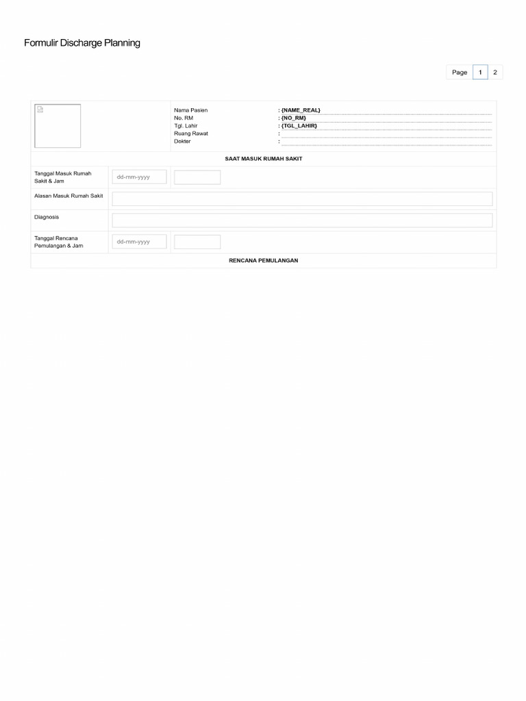 Discharge Planning | PDF