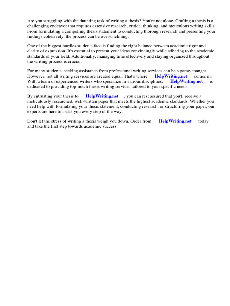 Mini Thesis Proposal Example | PDF | Thesis | Theory