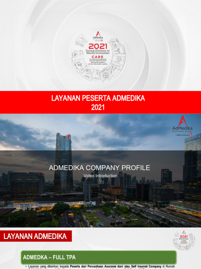 06 15 2021 - Slide Presentasi Layanan AdMedika | PDF
