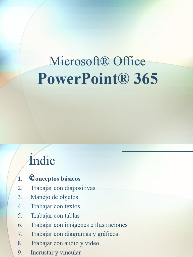 Conceptos Basicos | PDF | Microsoft PowerPoint | Informática