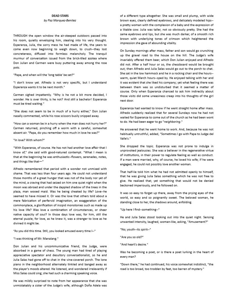 Dead Stars | PDF | Art | Mystery, Thriller & Crime Fiction