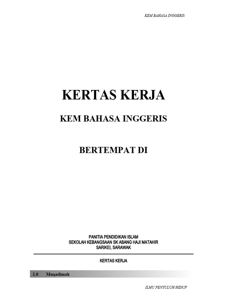 Kertas Kerja Kosong Pdf Kesehatan Holistik Agama Spiritualitas