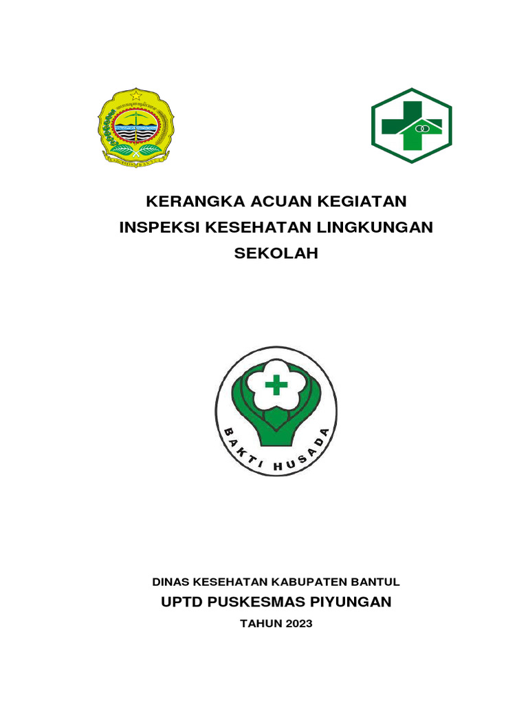 KAK IKL Sekolah 2023 | PDF | Kesehatan Holistik