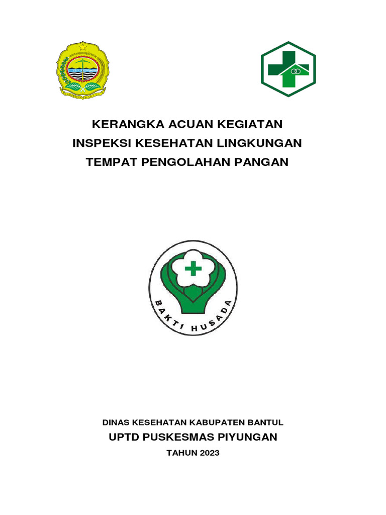 Kak Ikl TPP 2023 | PDF | Kesehatan Holistik
