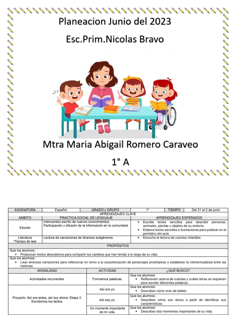 Plan Junio | PDF | Residuos | Agua