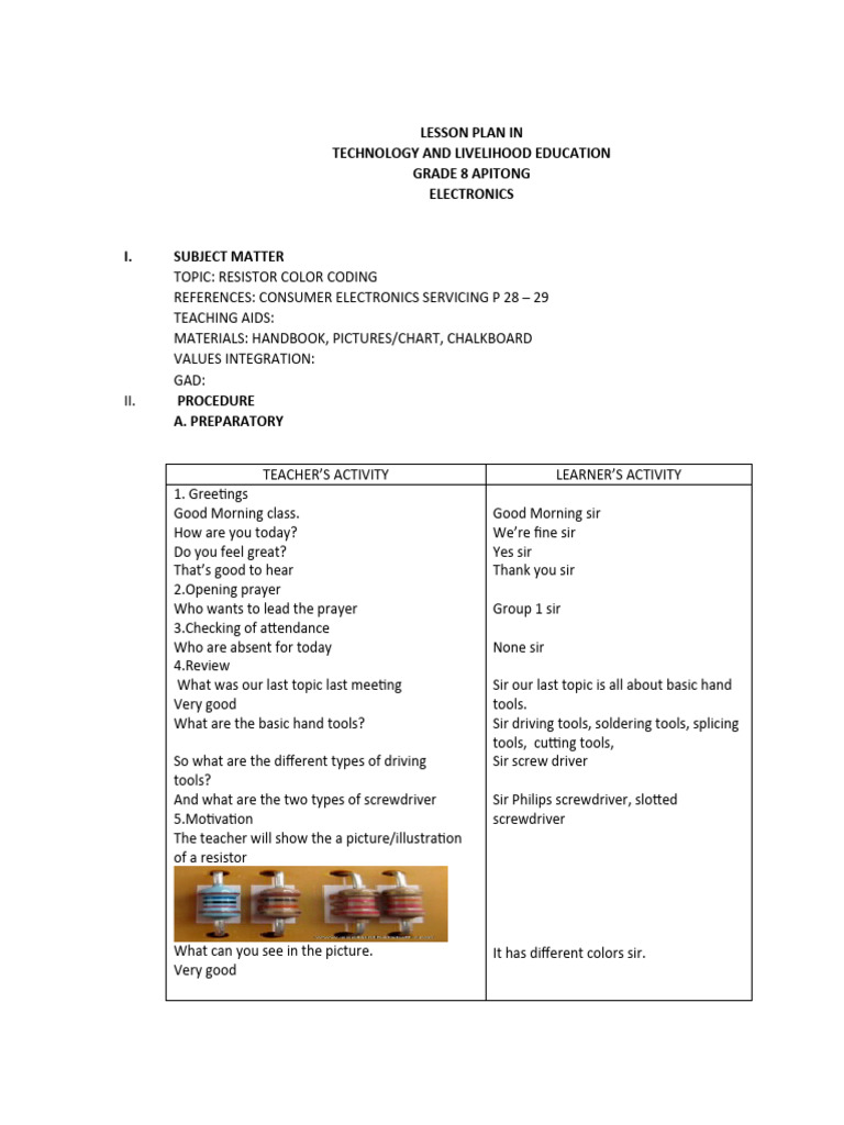 color coding | PDF | Color | Resistor