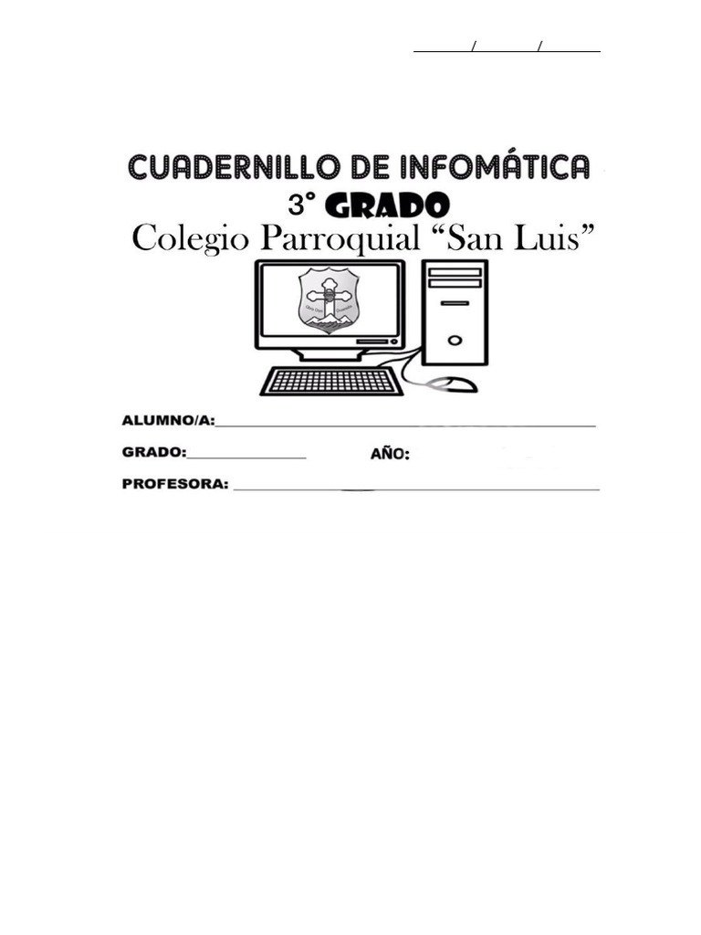 Normas y Actividades de Informática 5° | PDF | Ventana (informática ...