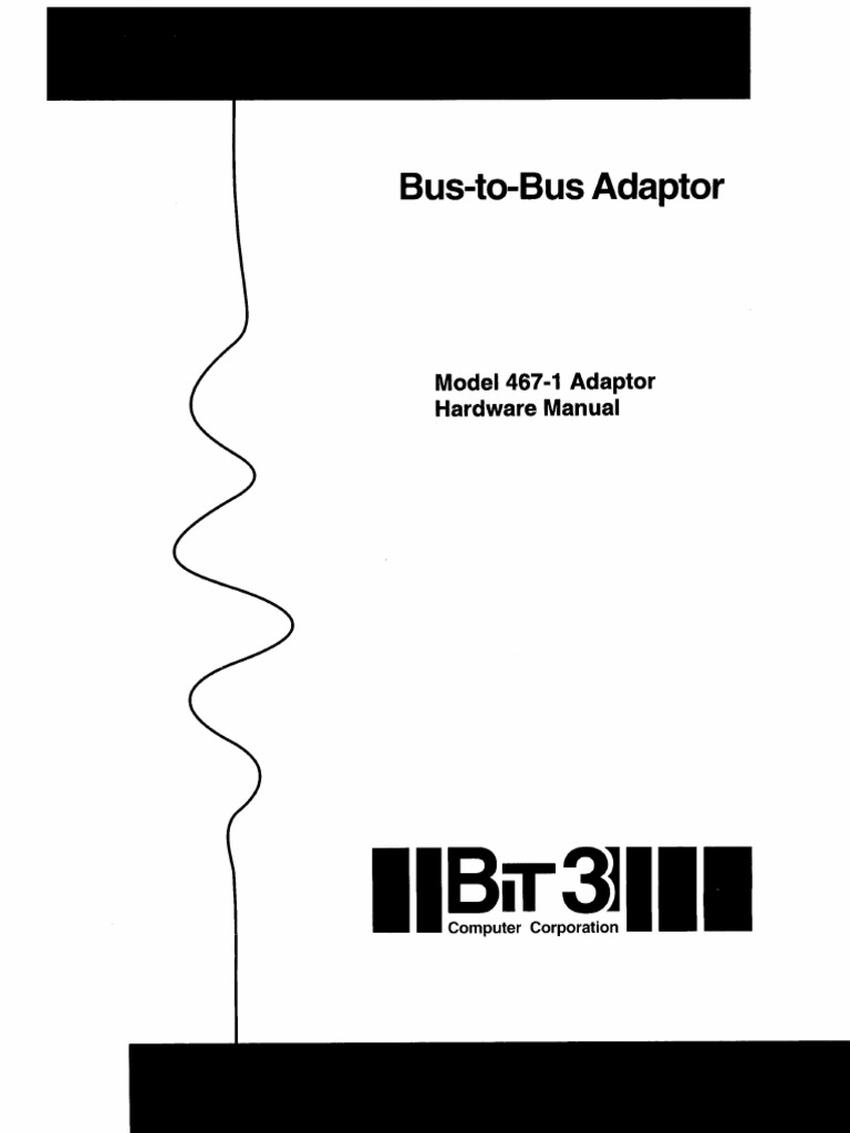 BIT3 467-1 SBUS VME Dec93 | PDF