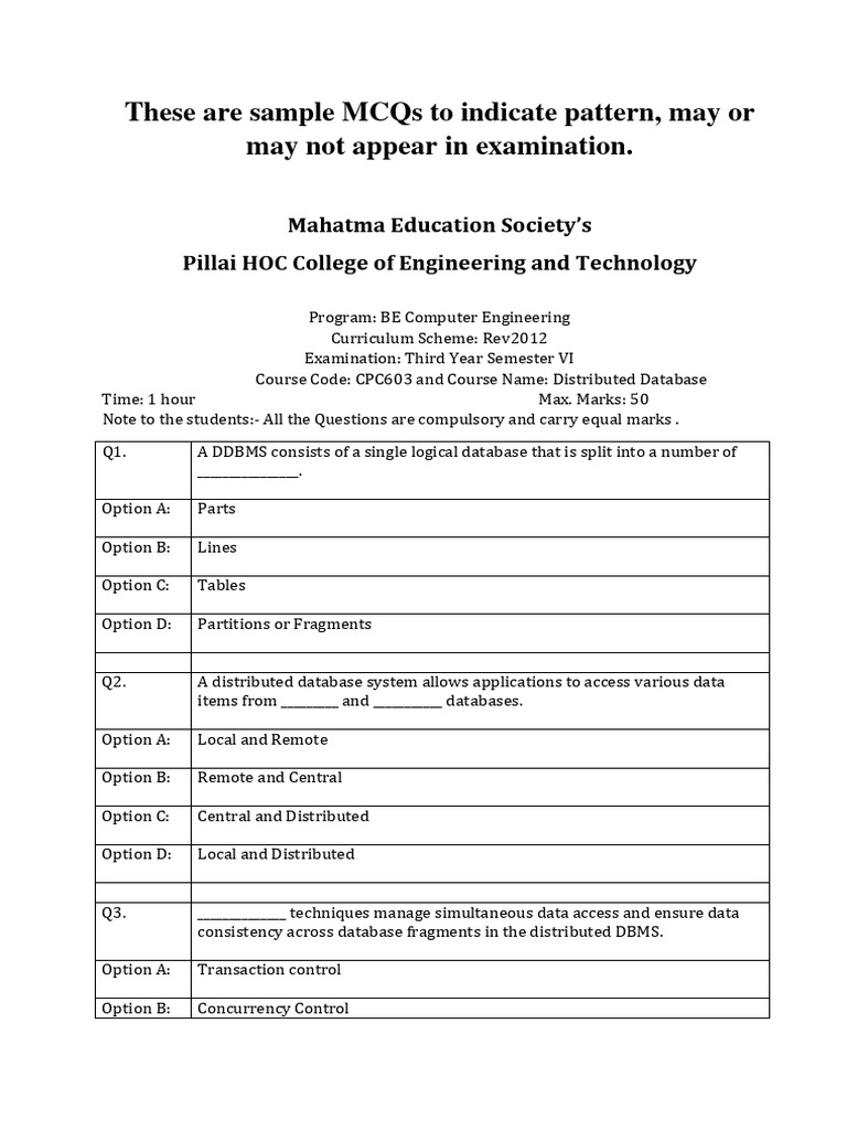 r12 Te Sem Vi Cbgs Comp Distributed Database | PDF | Databases | Database Transaction