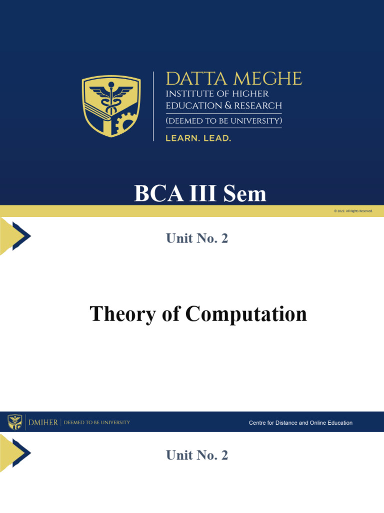 Unit 2 TOC ODL | PDF | Regular Expression | Theoretical Computer Science