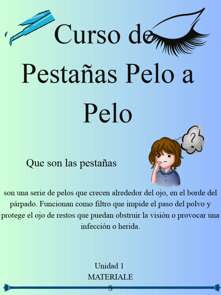 Curso de Pestañas Pelo A Pelo | PDF