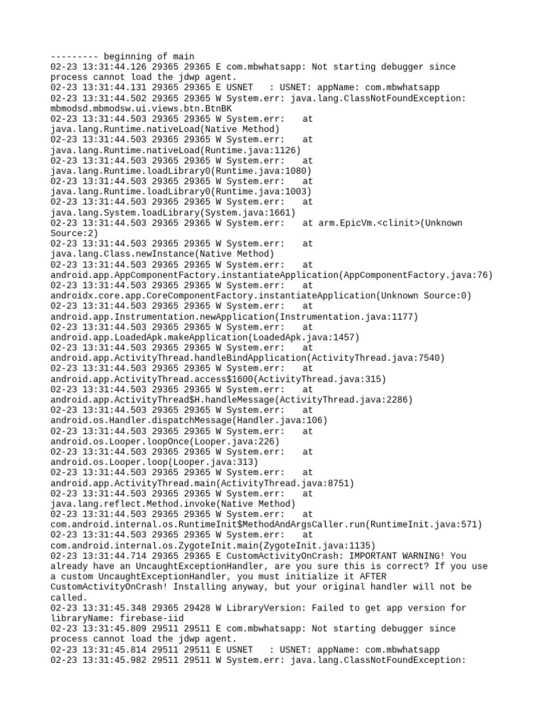 Logcat | PDF | Java (Programming Language) | Computer File