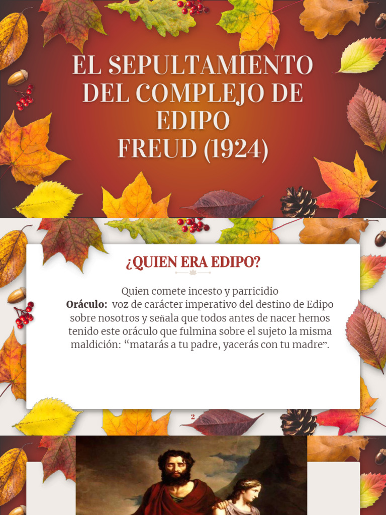 COMPLEJO DE EDIPO (Continuación) | PDF | Edipo | Complejo de Edipo