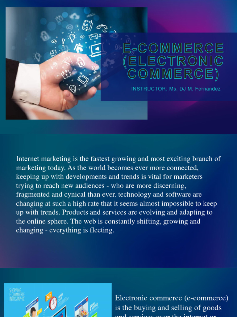 Lesson-1 (ELEC 3) | PDF | E Commerce | Online Shopping